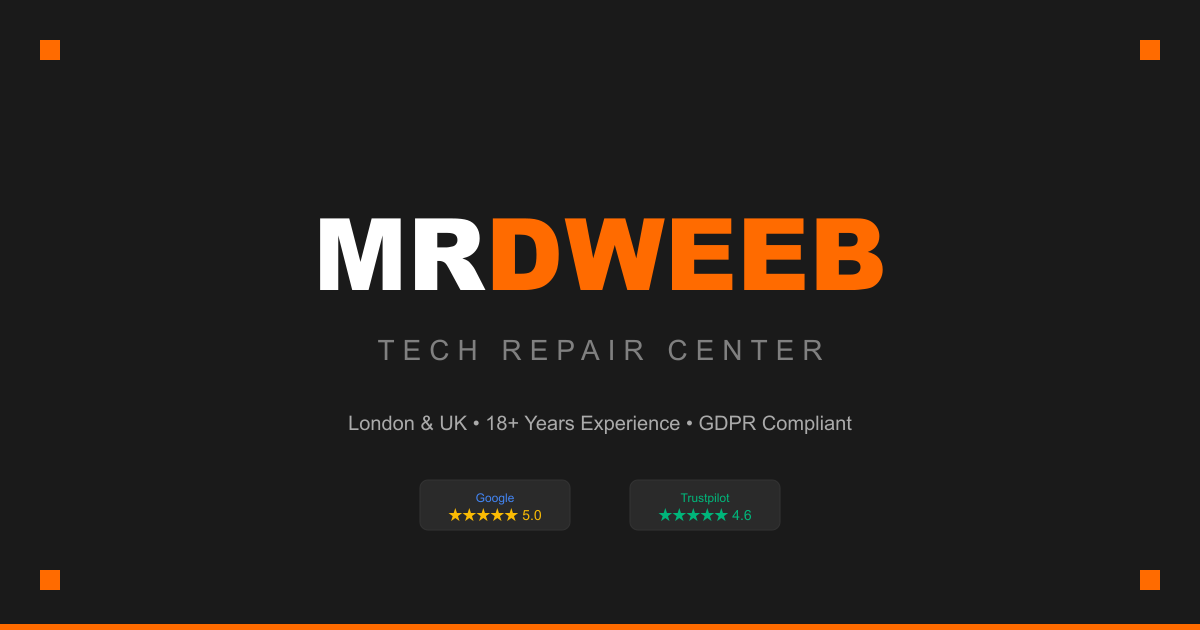 Mr. Dweeb | Expert Technology Repair London & UK | 18+ Years Experience
